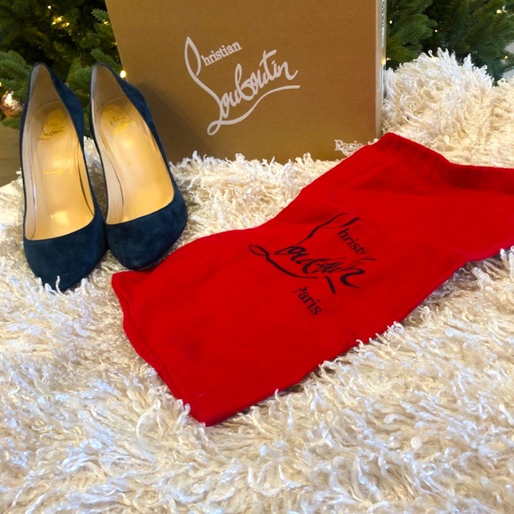 Christian Louboutin | Shoes | Christian Louiboutin Blue So Kate 2 ...